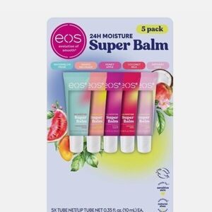 eos | Makeup | Eos Super Balm 24 Hour Moisture 5 Tubes | Poshmark